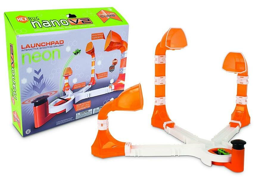 Hexbug Nano V2 Neon Launchpad Roboter Funktion Geschicklichkeit Spiel ...