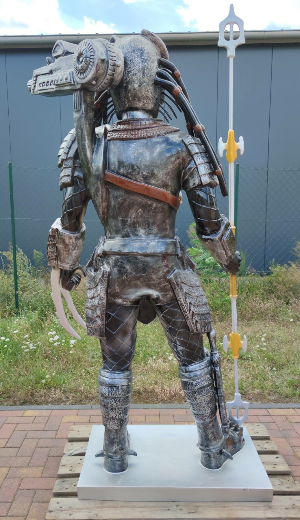 Predator TEMPLE GUARD Life Size lebensgroß 1:1 Aliens Statue Action F