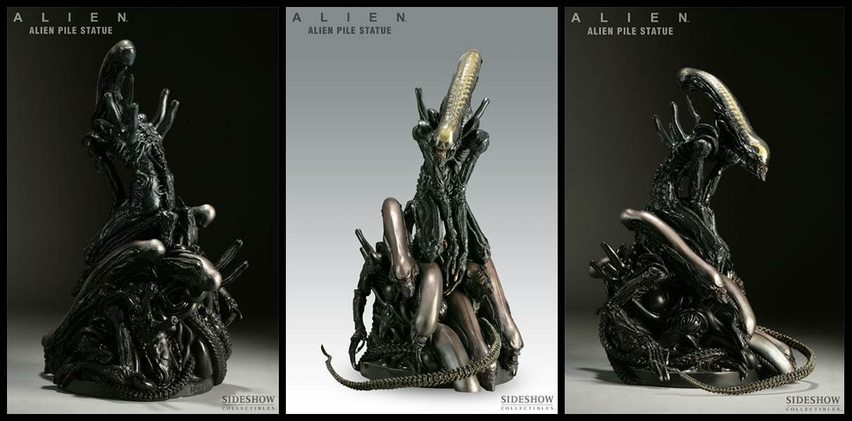 Alien Pile 1/6 Diorama Statue 36cm Sideshow Figur Aussteller Aliens ...